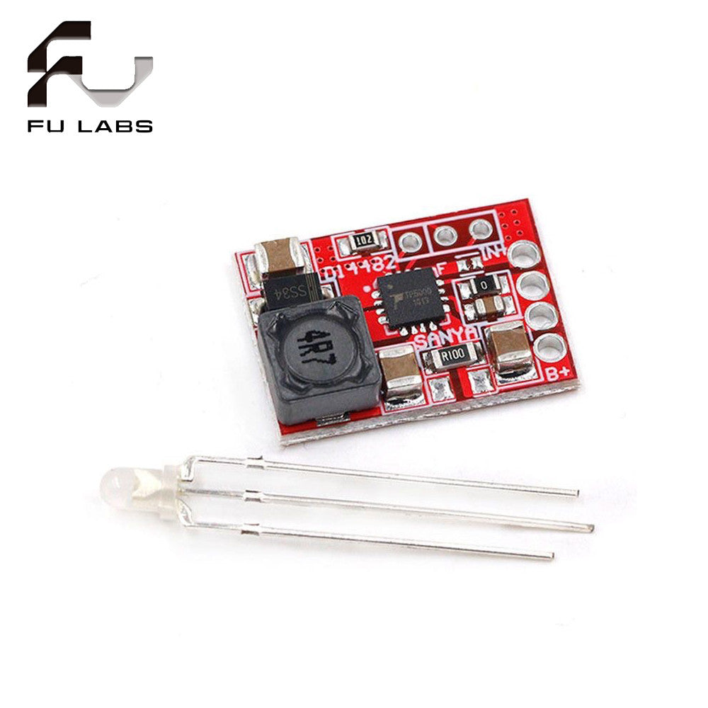 TP5000 1A Lithium Battery Charging Board 4.2V/3.6V with LED – Fu-labs