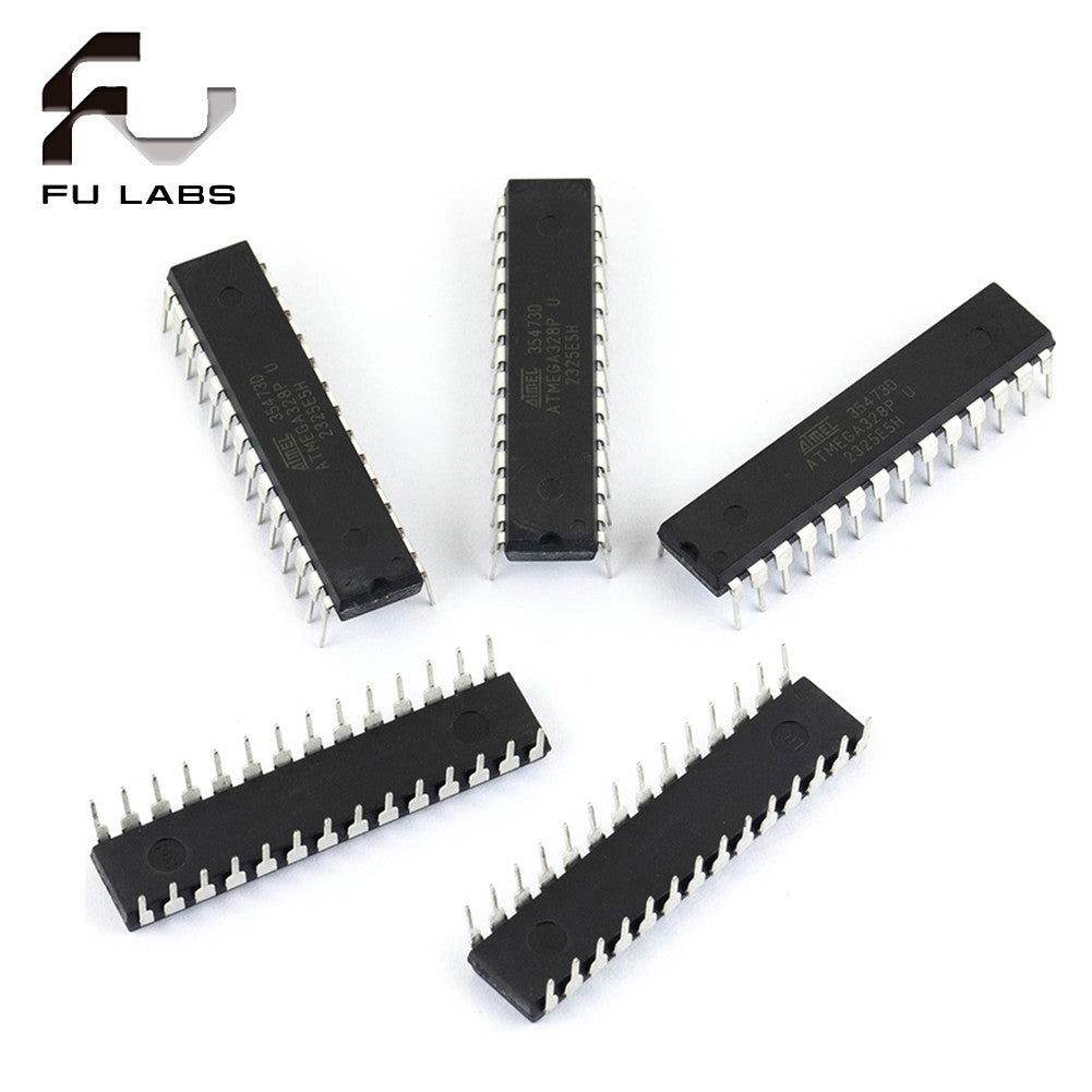 ATMEGA328-PU AVR MCU 32K Flash 20MHz DIP-28 Microcontroller Chip – Fu-labs