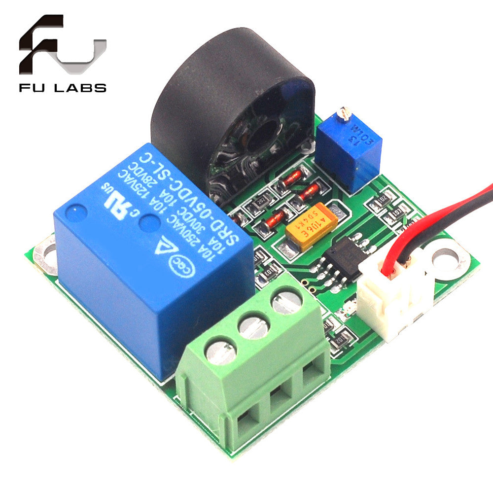 5A AC Overcurrent Protection Sensor Module with 12V Relay – Fu-labs