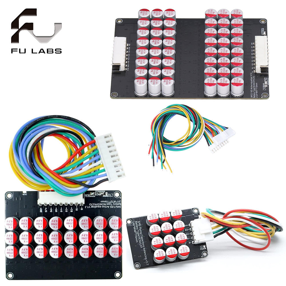 Active Battery Balancer 12V-48V 5A LiFePO4 3S-16S Lithium Ion – Fu-labs